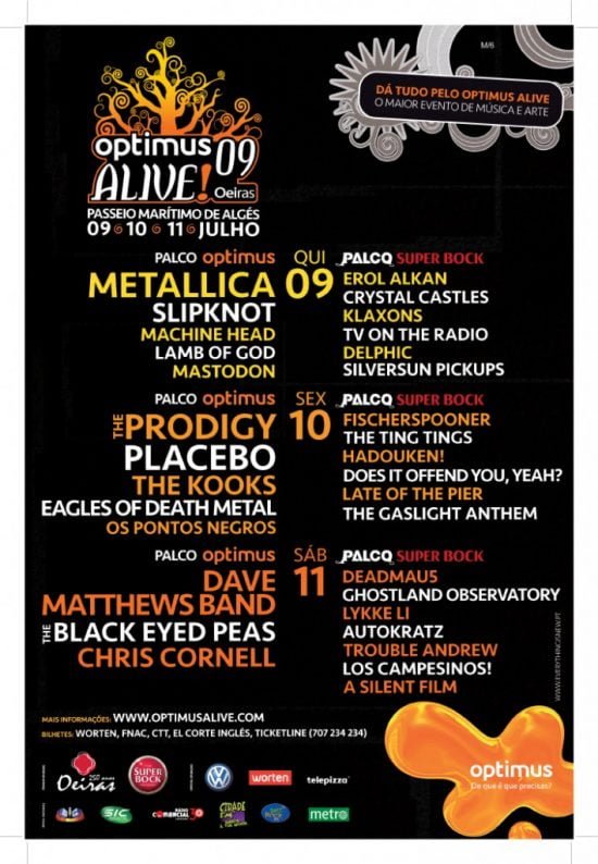 NOS ALIVE'09 | NOS Alive Festival