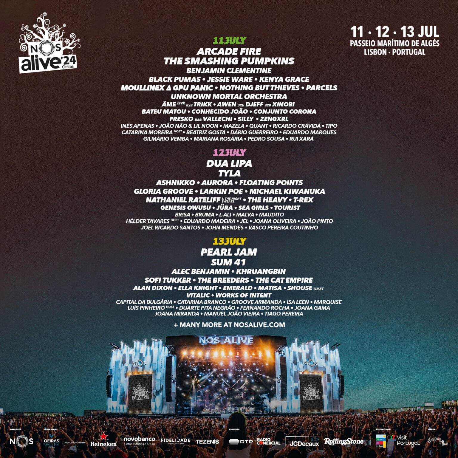 NOS Alive with new confirmations and news | NOS Alive Festival