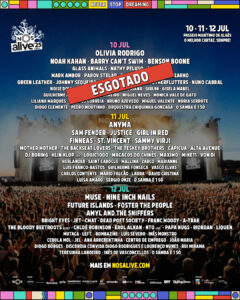Muse and new confirmations on the NOS Alive'25 line-up