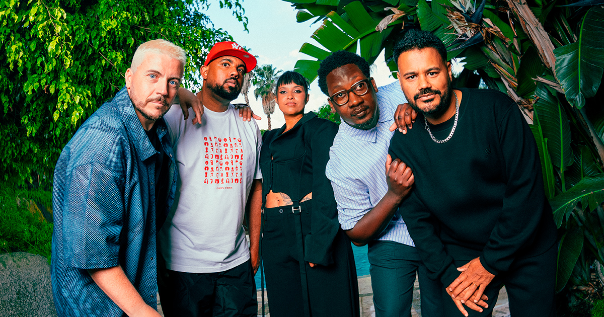 Buraka Som Sistema ano vivo no Palco NOS a 11 de julho